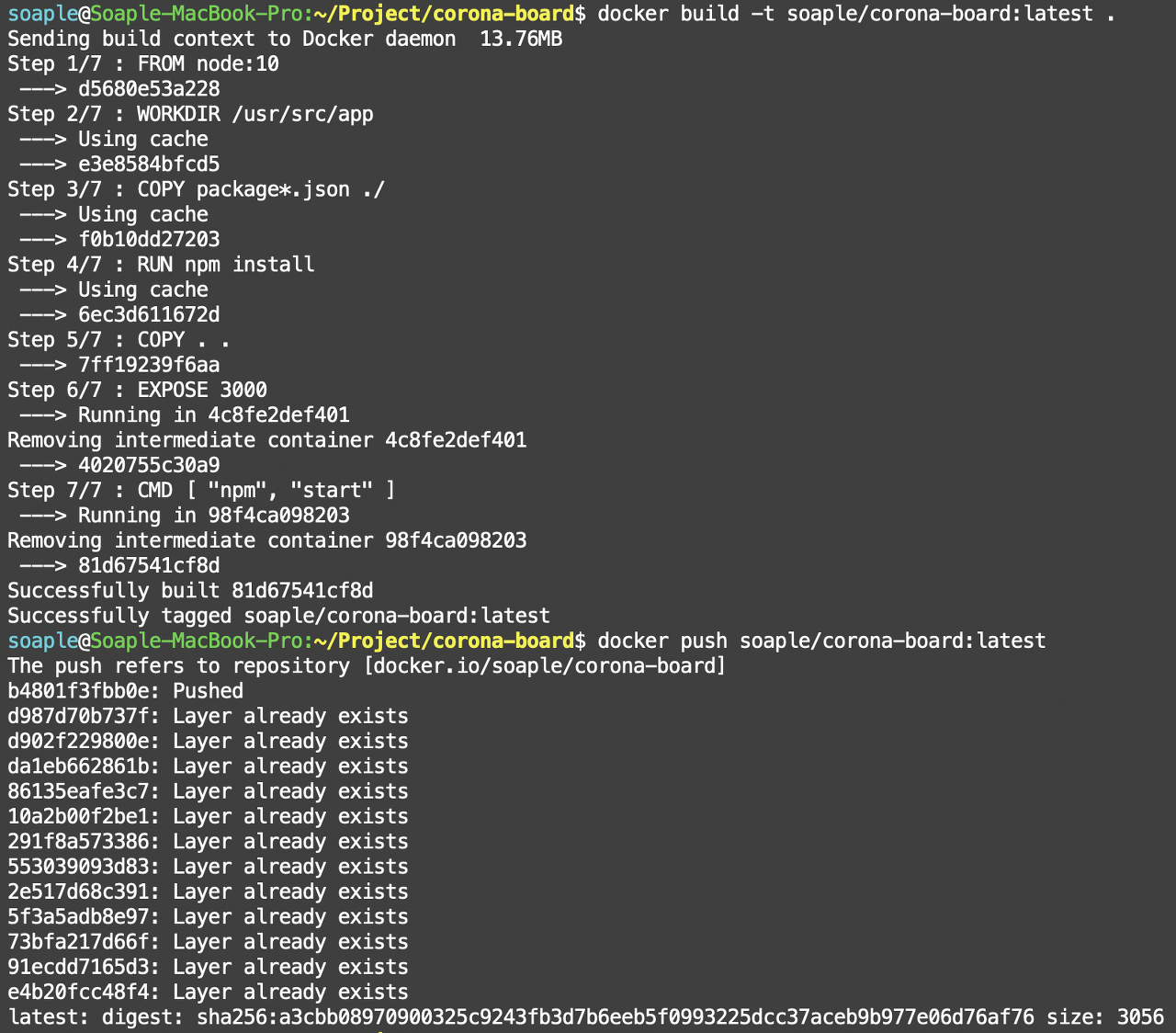 Develop the Corona Dashboard in a day | by Inje Lee | ITNEXT
