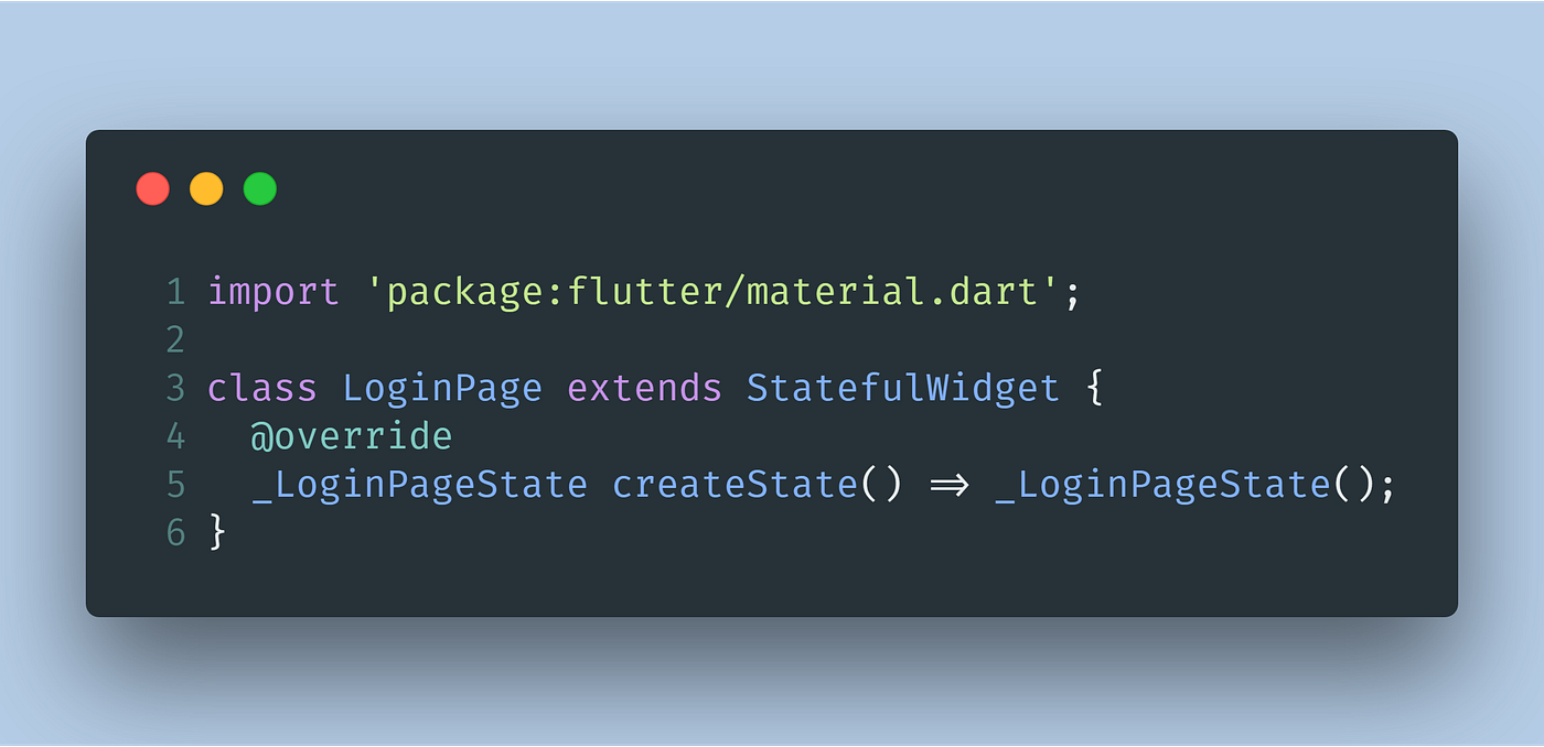 Make a Material Design login page with Flutter — The Basics | by ...