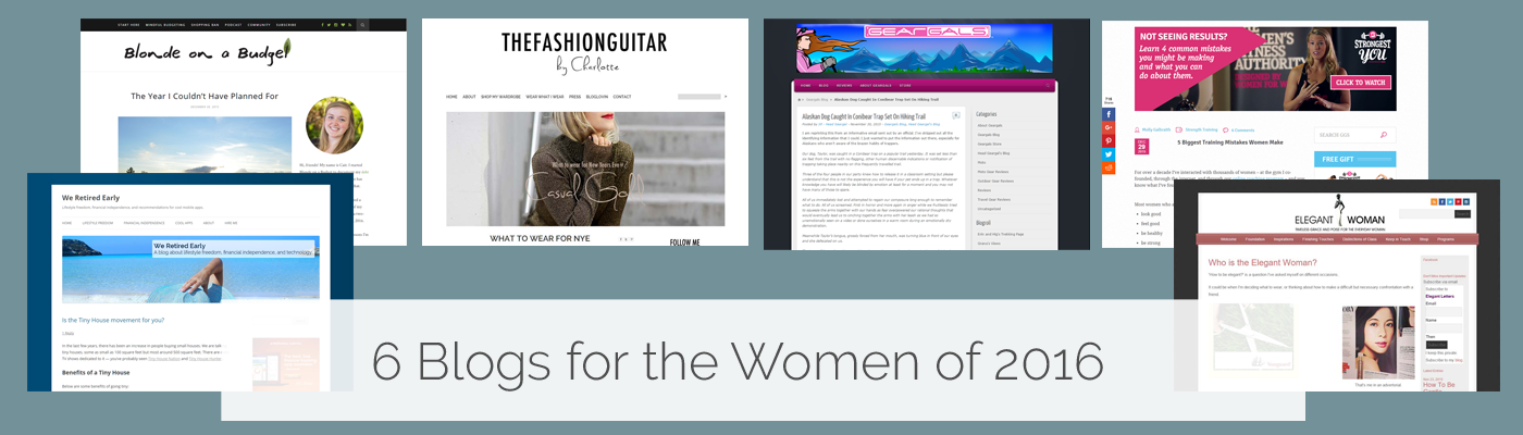 6 Blogs for the Women of 2016. There are tons of great blogs out… | by ...