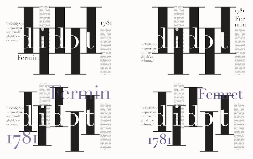 Type Specimen Poster: Didot. [Research] For the type specimen… | by ...