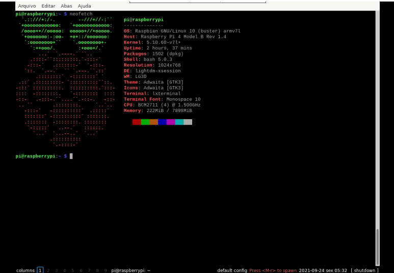 Instalando Qtile no Raspberry PI 4 (Raspbian) | by Franklin Timóteo | Medium