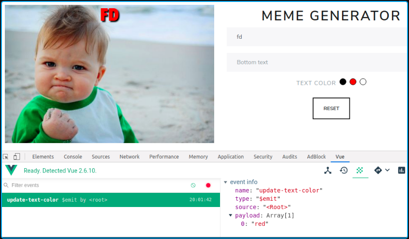 11. Eventos customizados (Introdução ao Vue.js) | by Renan Gabriel ...