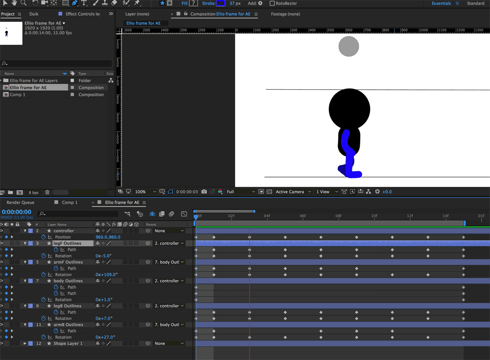 2D Character Animation Part 1: Animating Using a Skeleton | by Jiesi ...