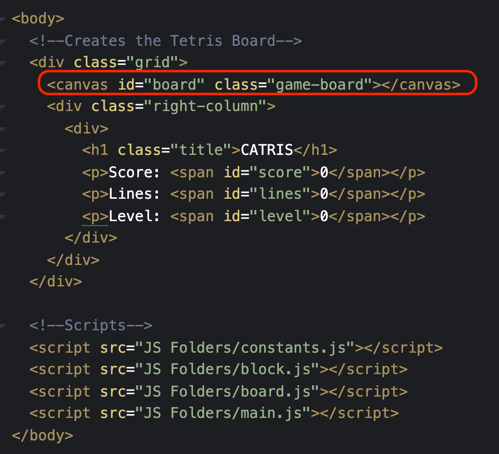 Combining HTML, CSS & JS: Tetris Project Part 2: Creating the Visuals | by Chrysalis Woon | Jan ...