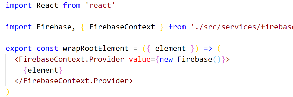 Setting up firebase UI button for Google authentication in Gatsby | by sgpropguide | Medium
