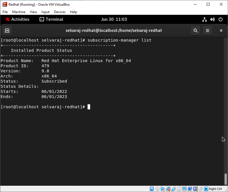 Red Hat Enterprise Linux 9 installation in VirtualBox | by Selvaraj ...
