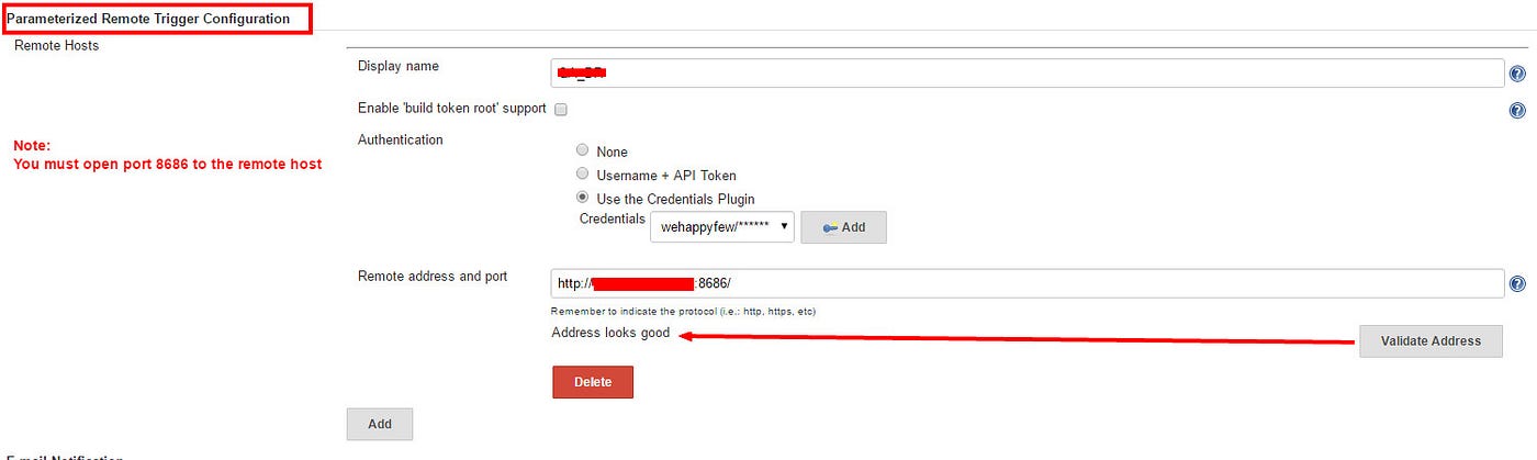 Automatically build remote Jenkins projects with Parameterized Remote Trigger | by Kostas ...