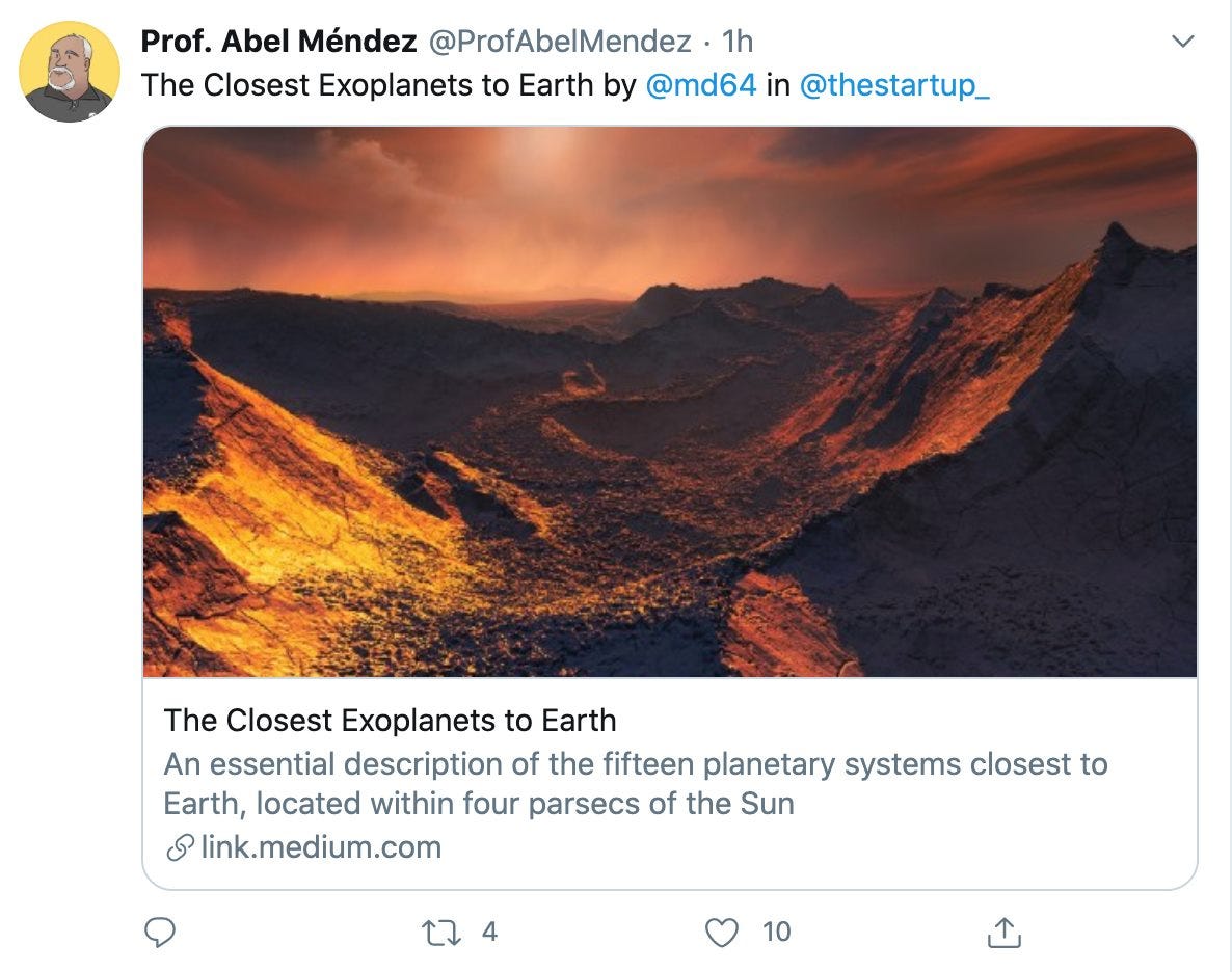 The Closest Exoplanets to Earth. An essential description of the ...