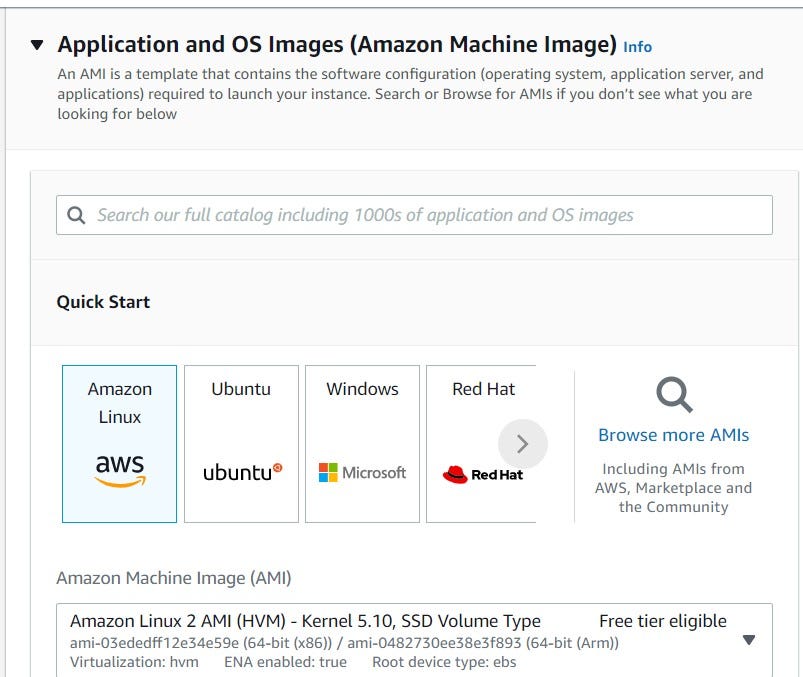 How to create a EC2 using AWS. Amazon elastic compute cloud (EC2)… | by ...