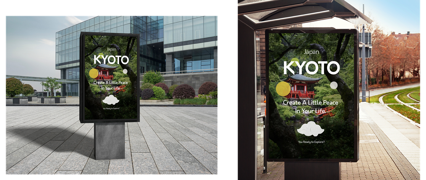 Tourism Campaign — Kyoto, Japan. Create A Little Peace In Your Life ...