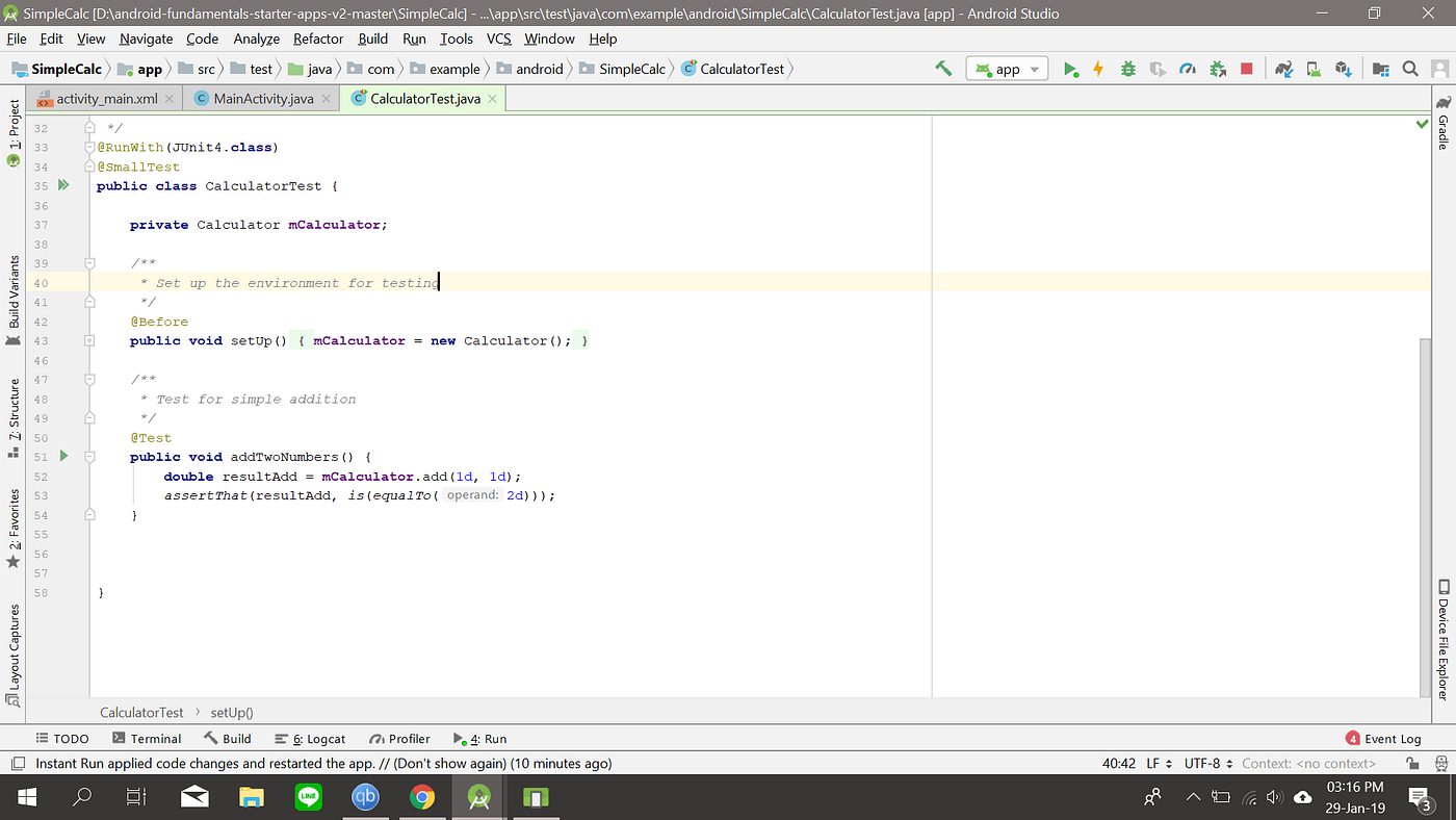 Task 1: Explore the SimpleCalc project and app | by Rachma Widya | Medium