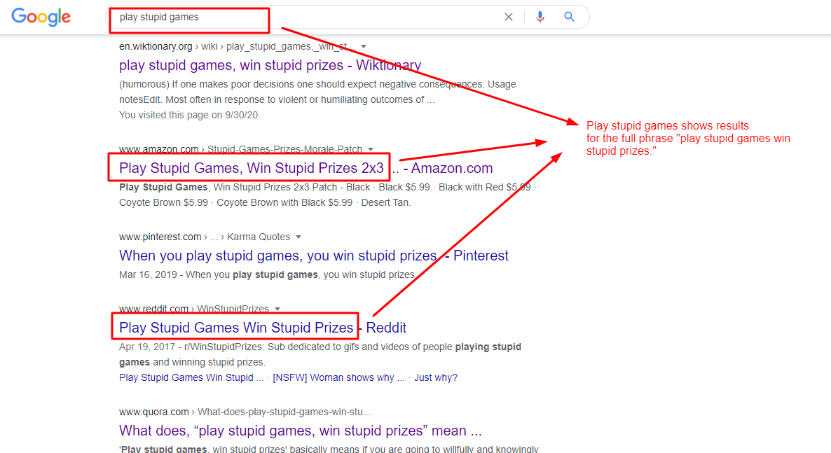 Play Stupid Games Win Stupid Prizes: Meaning, History, And Examples ...