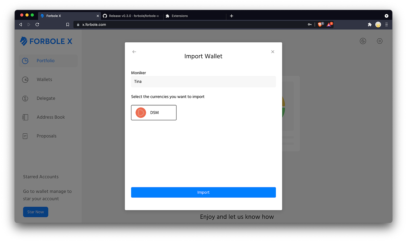 How to delegate your tokens on Forbole X? | by Yuhsin | Desmos Network | Medium