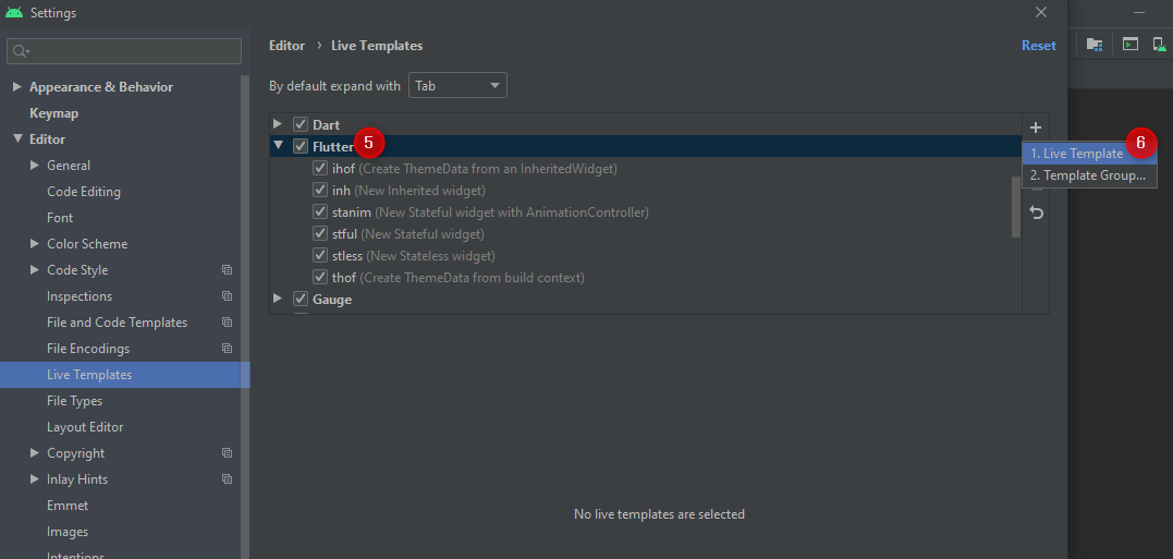 Flutter Custom Snippets Android Studio | by Hasan Akpürüm | Devops Türkiye☁️ 🐧 🐳 ☸️ | Medium