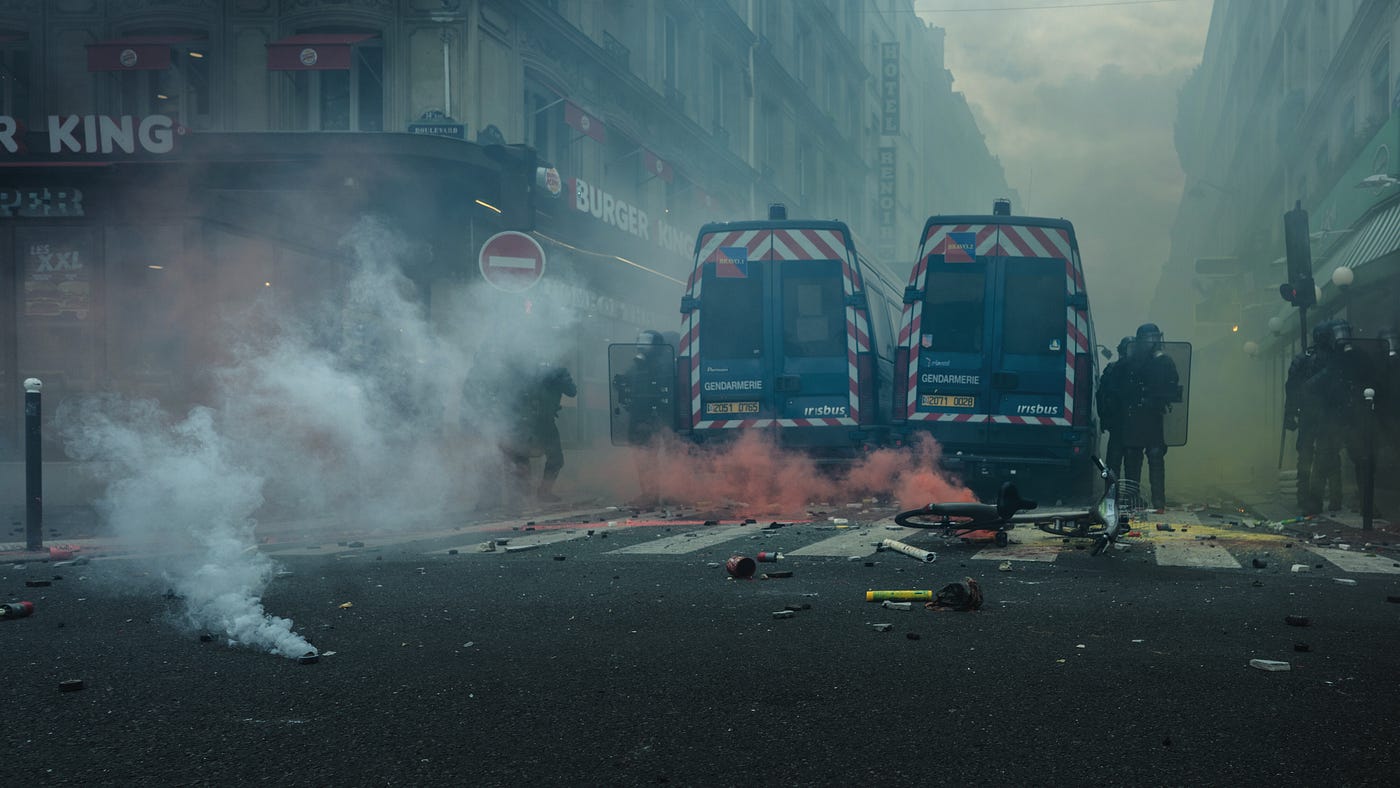 Black Bloc in France.. Masked, Armed and on the Streets of… | by ...