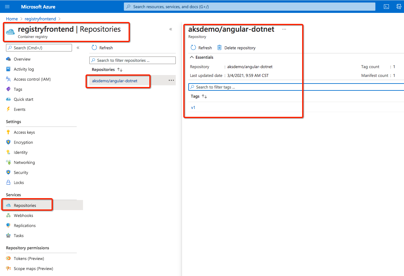 Azure — Deploying Angular App With Net Web Api On Aks By Bhargav Bachina Bachina Labs Medium