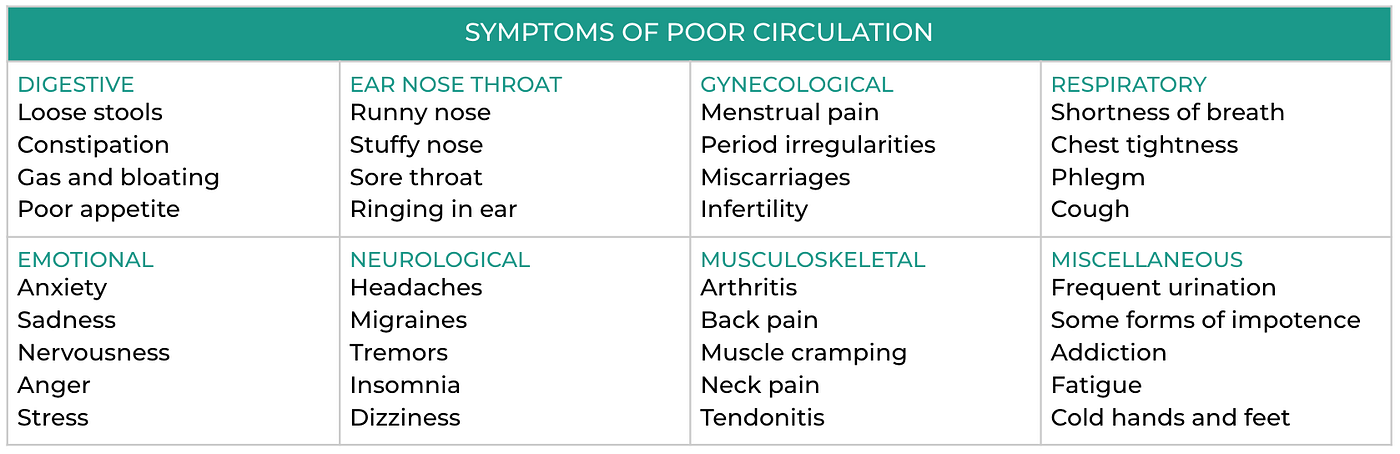 Why Good Circulation Matters. Chinese Medicine is a long standing… | by ...