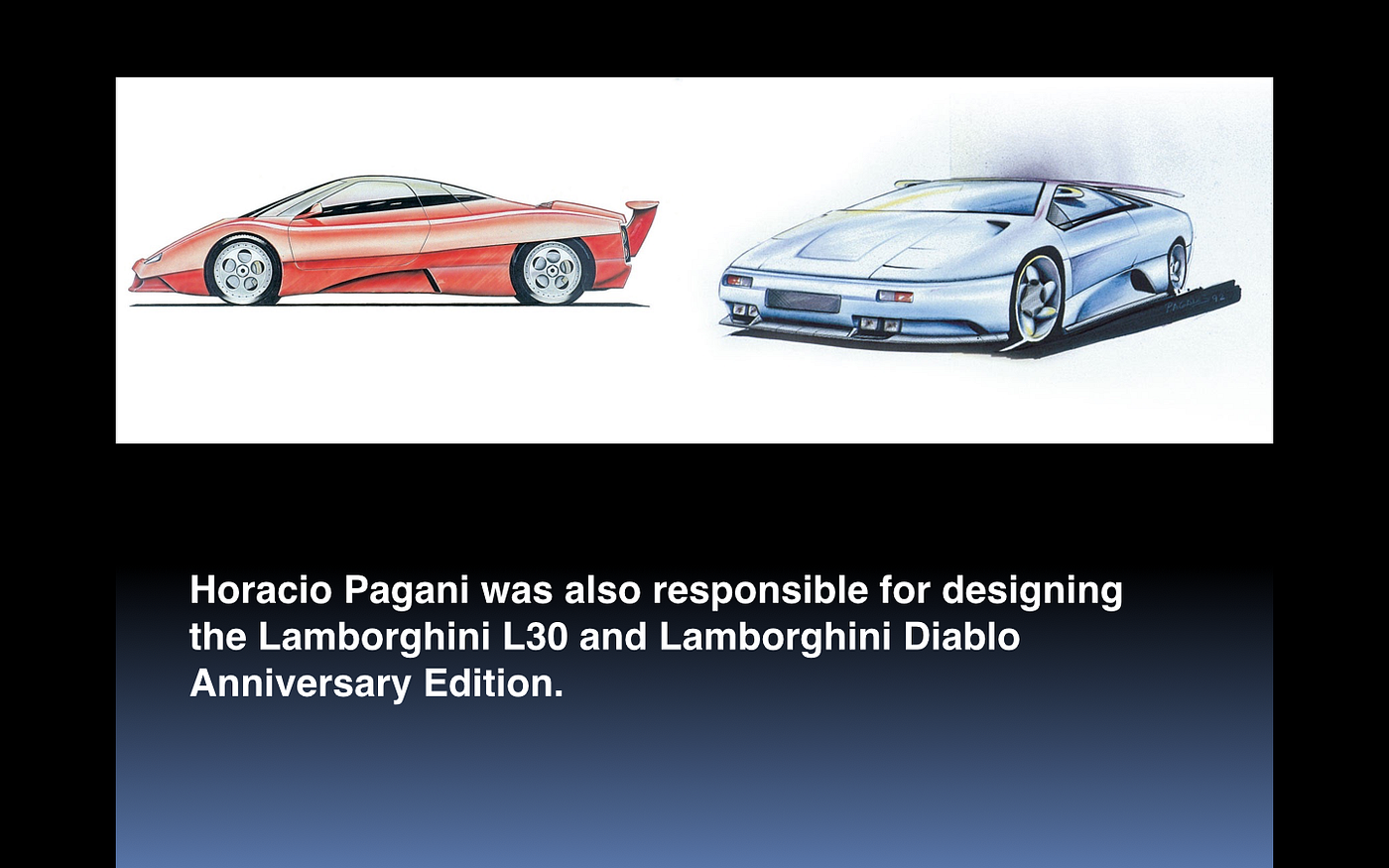 DESIGN MANIFESTO: HORACIO PAGANI. born in Argentina on 10th November ...