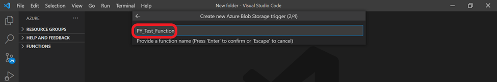 Connecting to Azure Blob Storage using Azure Functions (Python) | by VANSHIKA KAPOOR | Medium