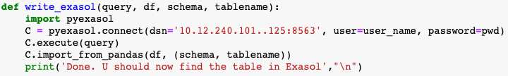 Extract And Write Data From Exasol Database With Python By Niveda Analytics Vidhya Medium