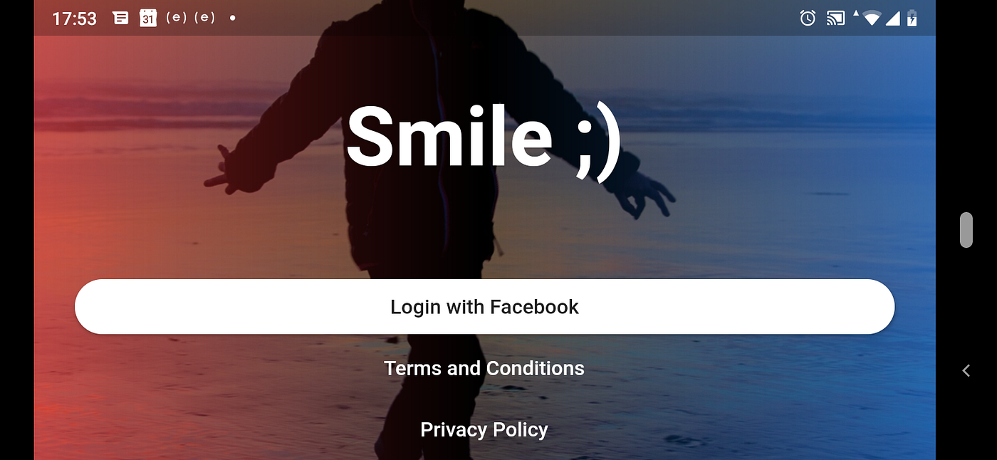 How to do a beautiful login UI with image and a gradient foreground in ...