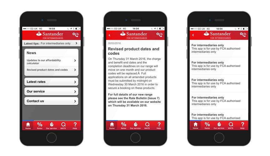 Santander for Intermediaries. Simplifying complex web content in… | by ...