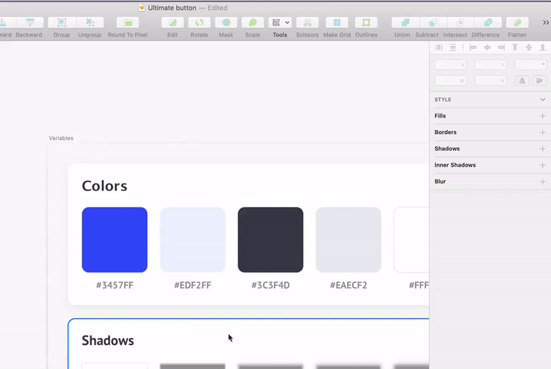Simple Fully-Dynamic Button Component with Sketch | by Lior Mazza | Medium