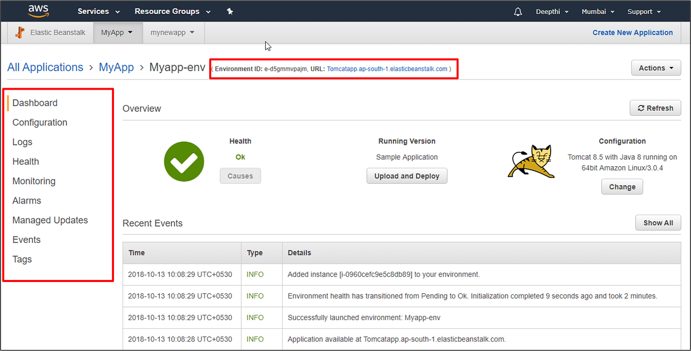 AWS Elastic Beanstalk — Deploying An Application Using Beanstalk | by Vishal Padghan | Edureka ...