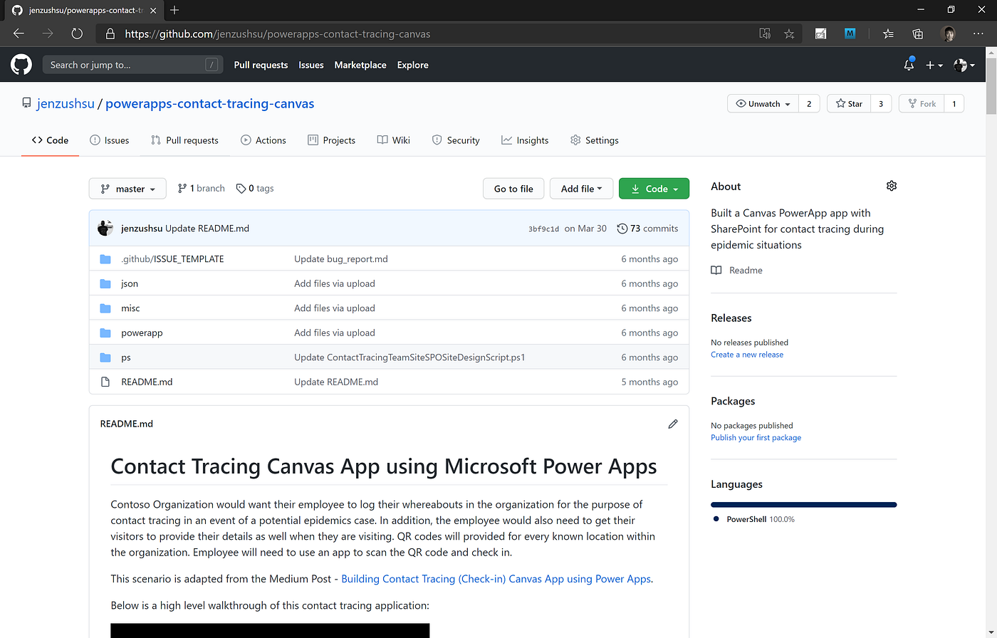 💪Power Apps to the rescue — Contact Tracing App v.2 for external users ...