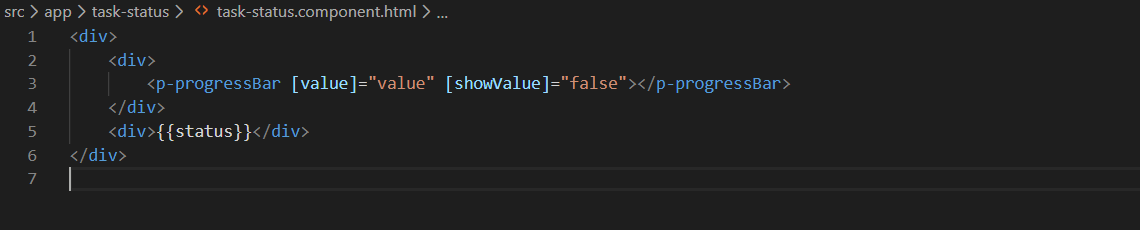 PrimeNg progress bar as a custom element in Angular | by Mousumi Hazarika | The Startup | Medium