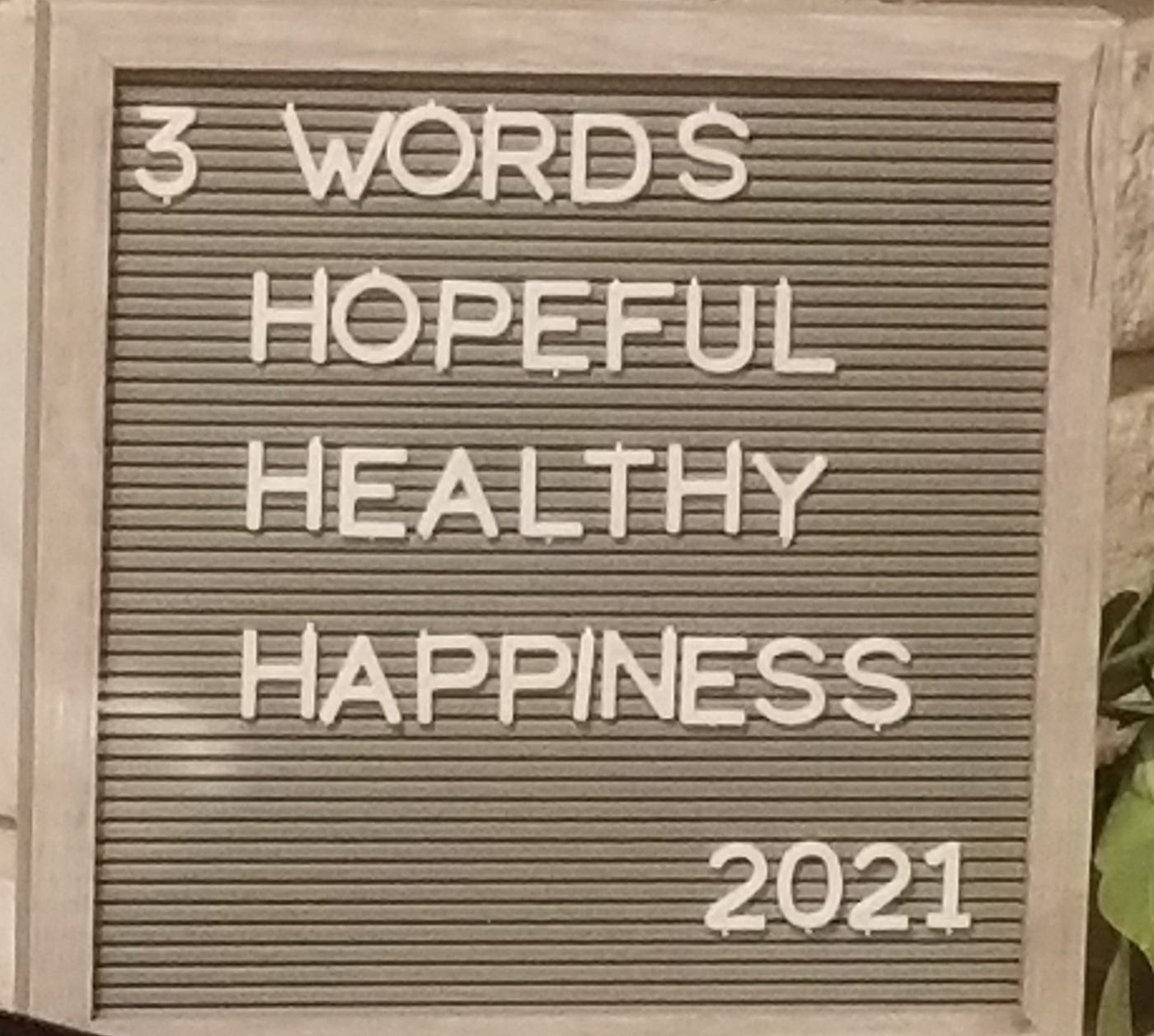 My 3 Words For 2021. I really put a lot of thought into my 3… | by ...