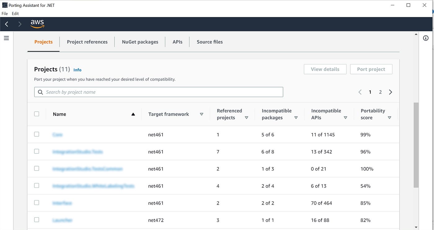 Using AWS Porting Assistant to Migrate From .NET Framework to .NET Core | by César Afonso ...