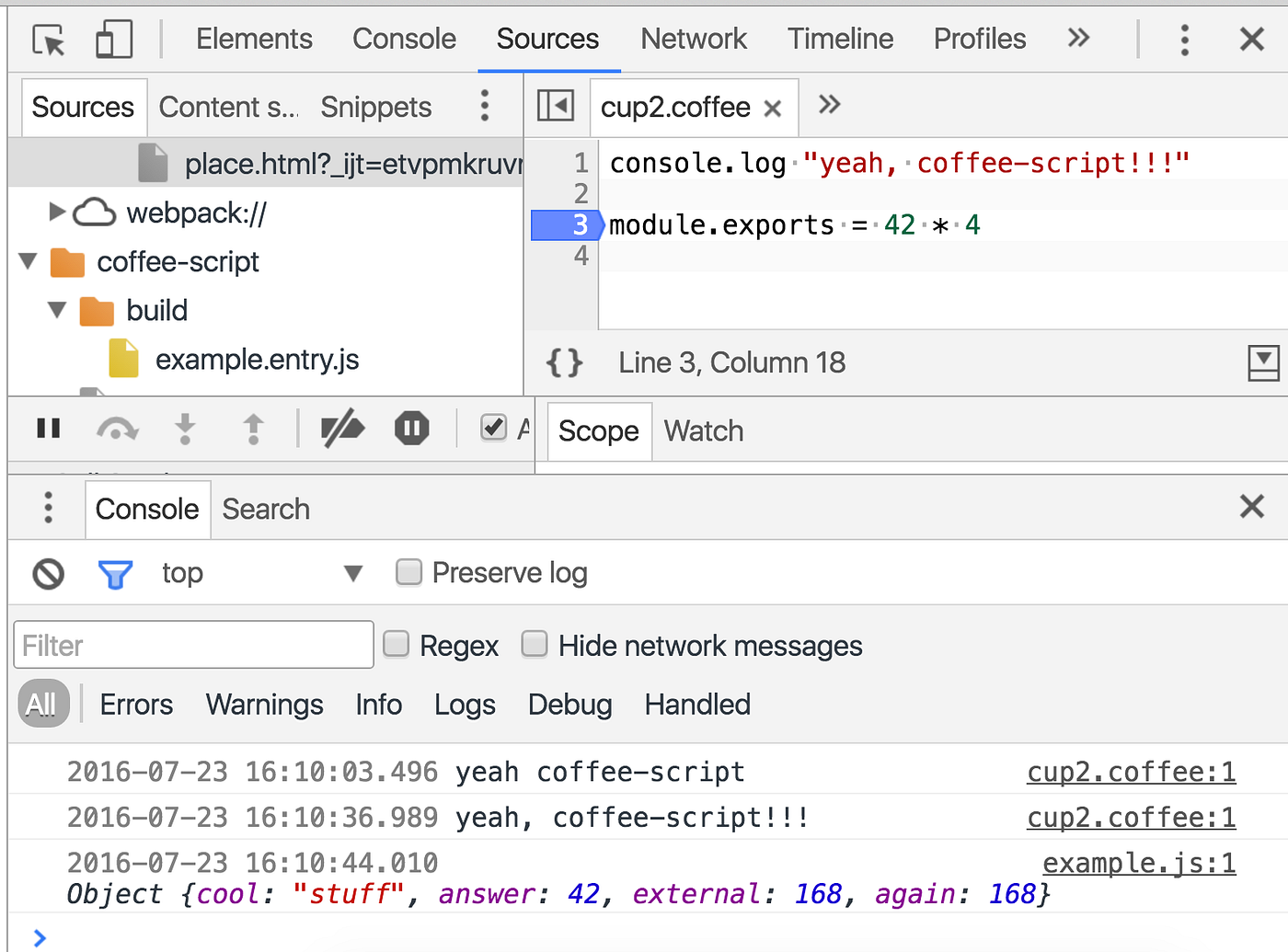 Webpack your Chrome DevTools Workspaces | by Rafael De Leon | Medium