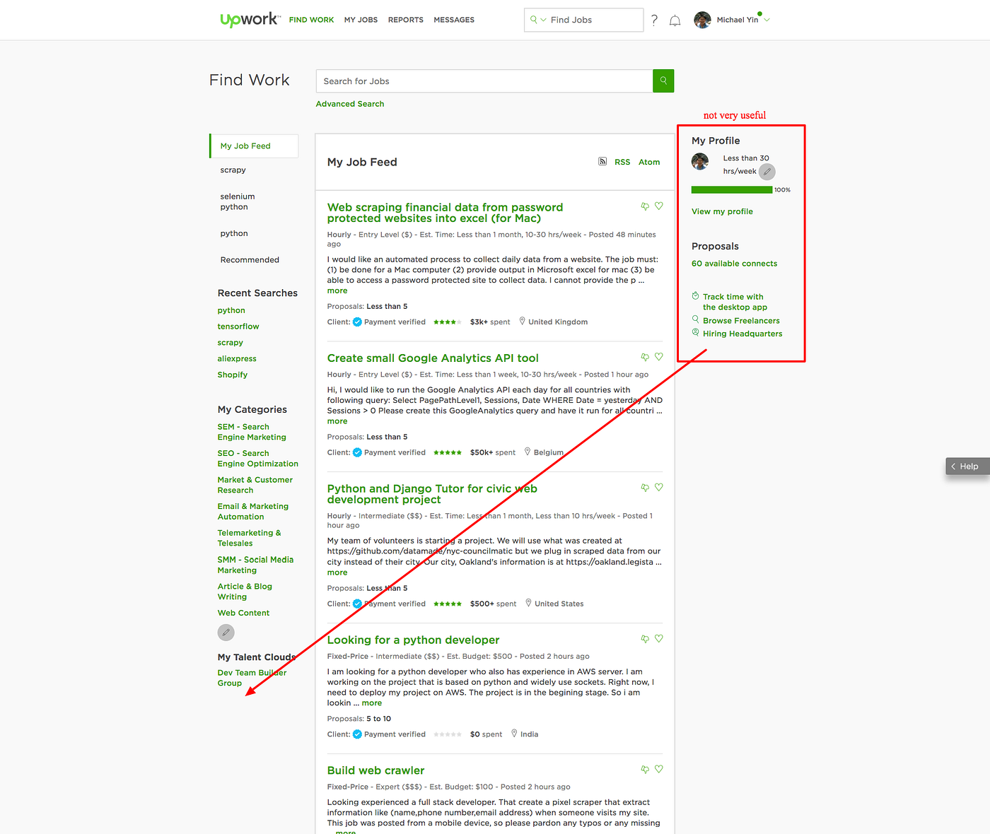 Chrome Extension for people working on upwork | by Michael Yin | Medium