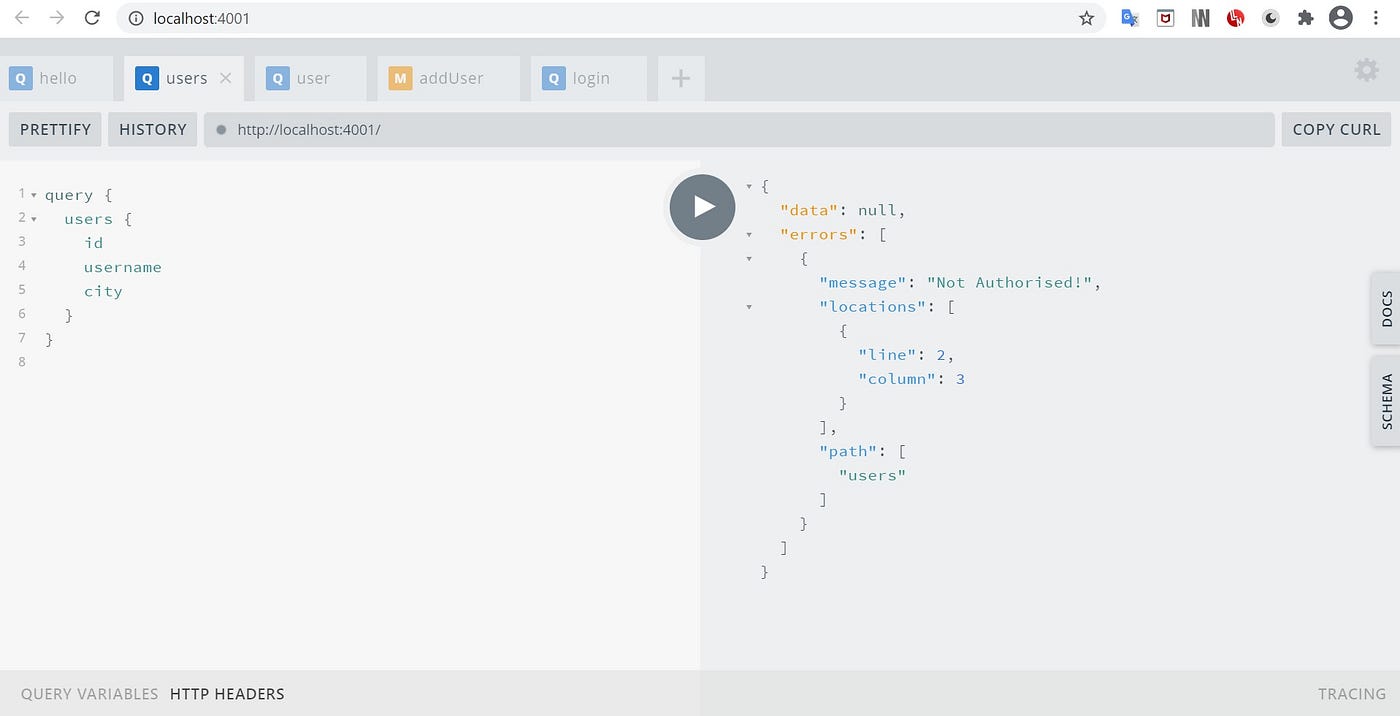 Authentication and Authorization with JWT in a GraphQL Server | by Aziz ...