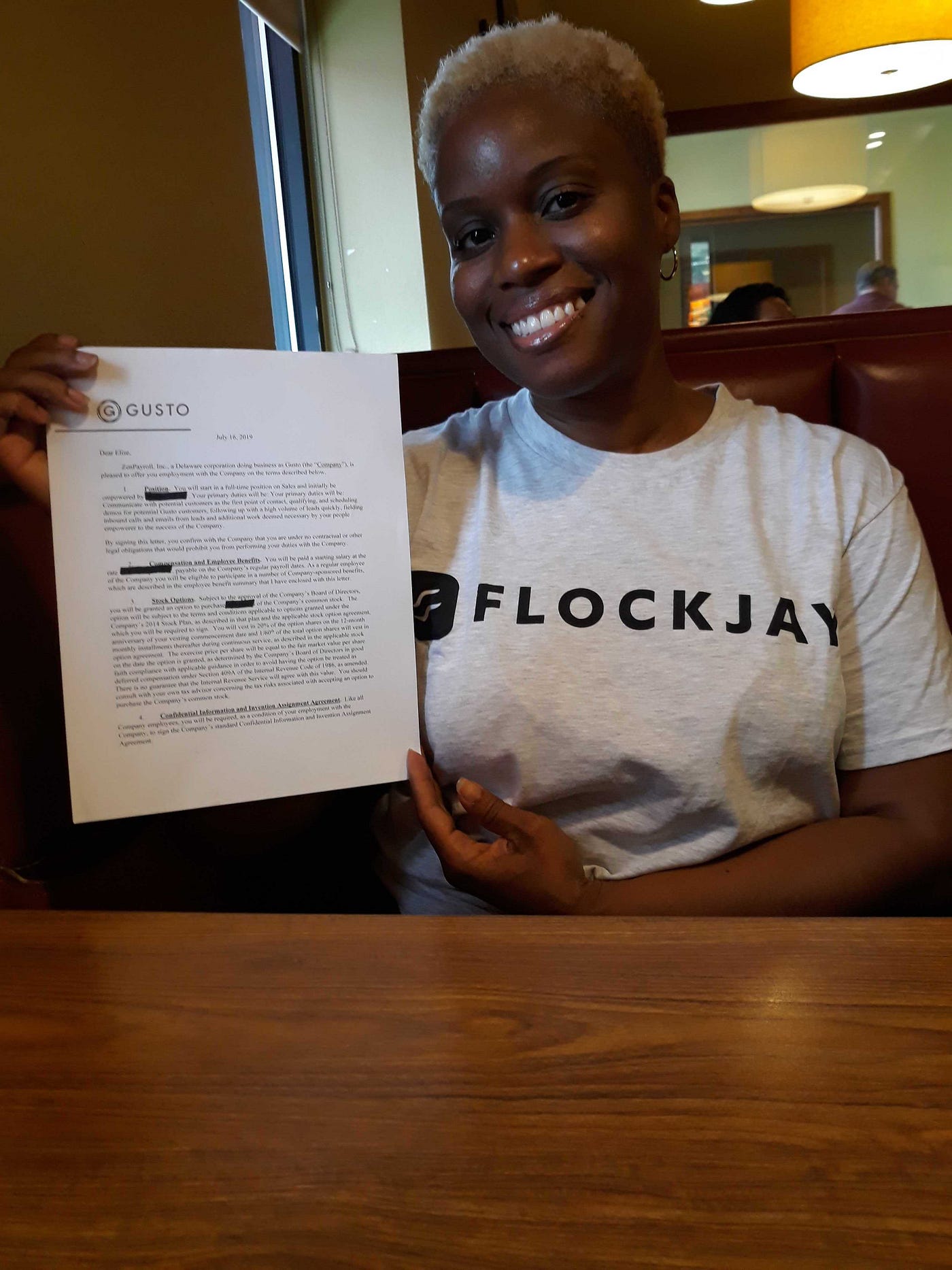 Elise J. Cox. A story and reflection written by our… | by Flockjay | Flockjay | Medium