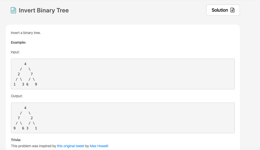 June LeetCoding Challenge 6/1 — №226 Invert binary tree | by AA | Medium