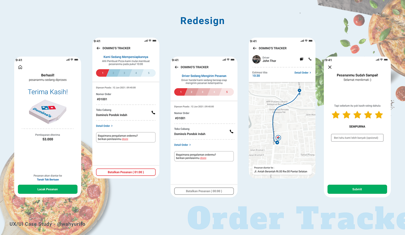 UX/UI Case Study : Redesign Aplikasi Domino’s Pizza Indonesia | by ...