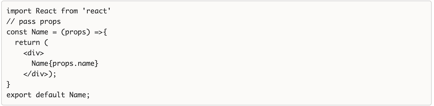 Component Types in React. These days I’m learning ReactJs and I’m… | by ...