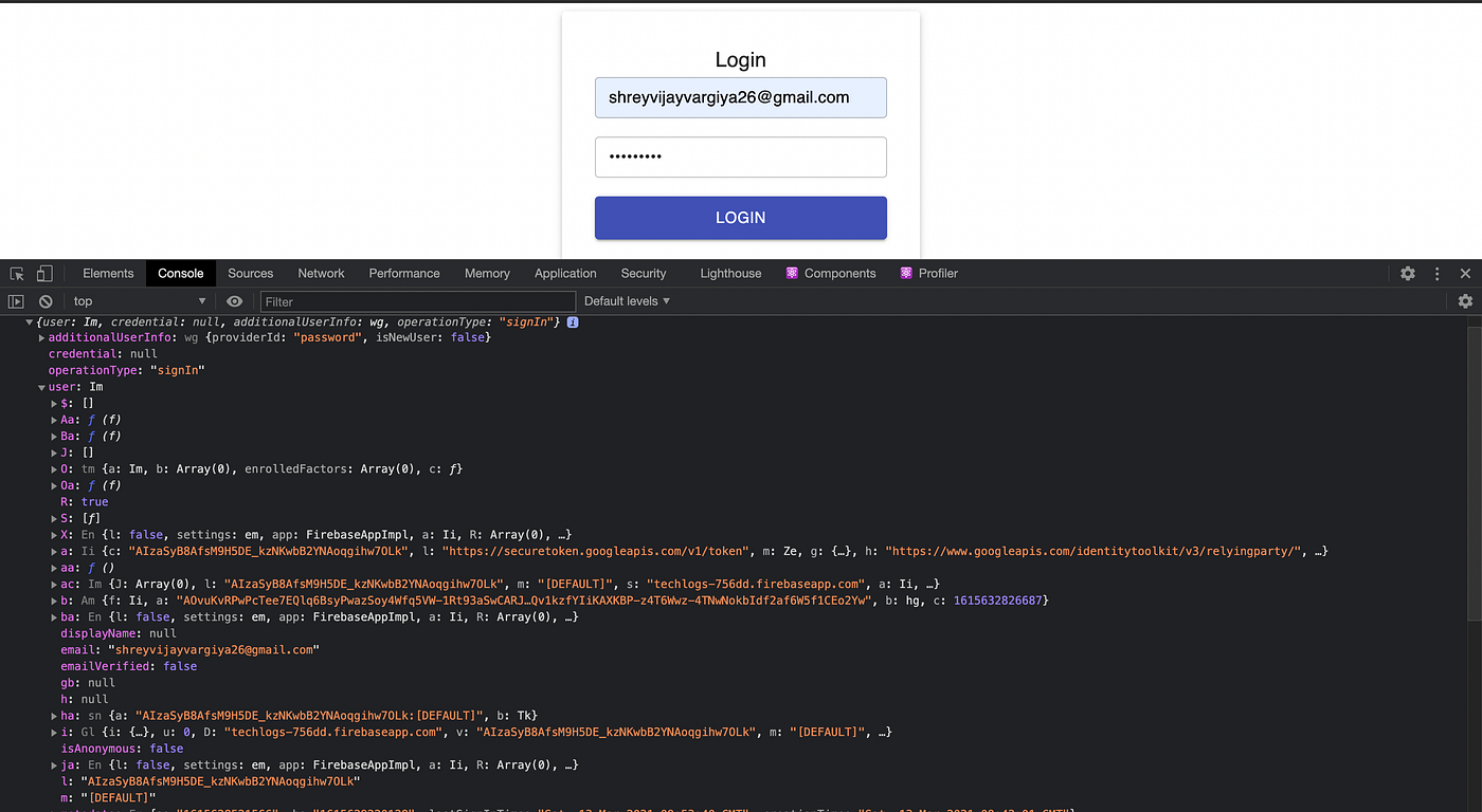 Firebase Authentication in less than 5 minutes | by shrey vijayvargiya ...