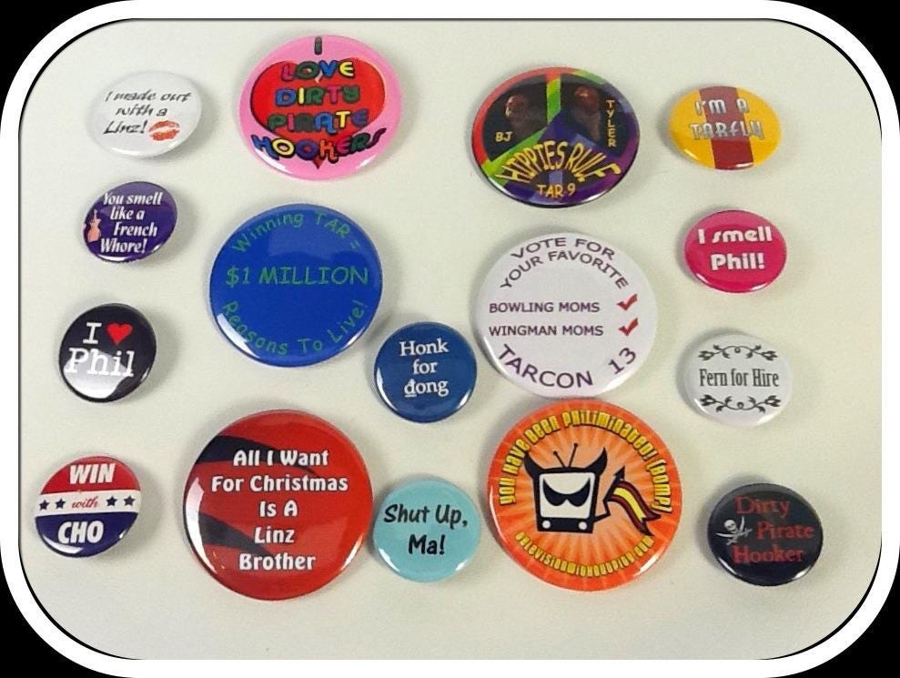 TARcon Memorabilia #1. All about the buttons… | by Terry Porter | Medium