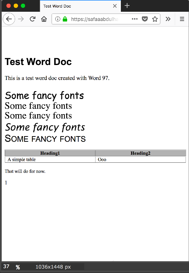 How To Convert Word Documents To Html Pages Using Rest Api Php By Safaa Abdulhadi Codeburst