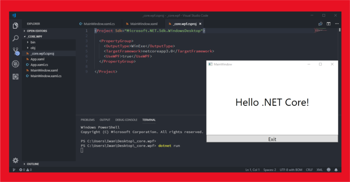 .NET Core & Windows Desktop. Pesta! | by Equan Pr. | Pemrograman | Medium