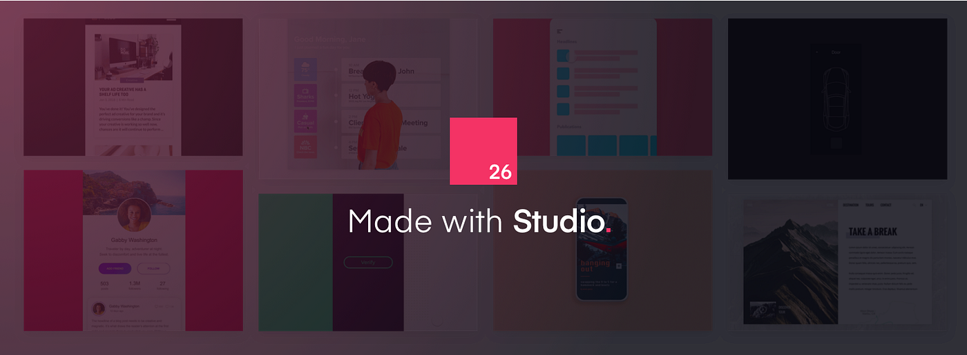 Made with Studio #26. An inspiration gallery from the… | by Muzli ...