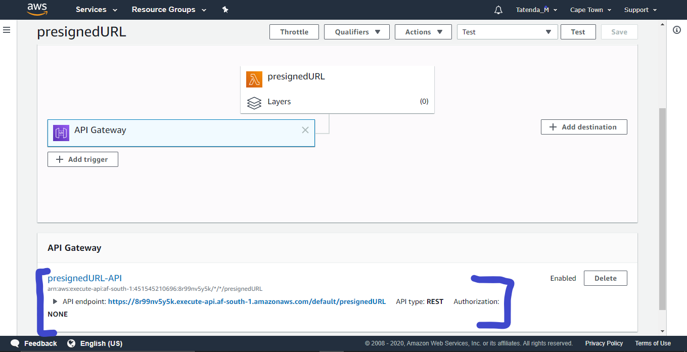 Build an API EndPoint For Serverless S3 Uploads With Lambda In AWS | by Tatenda | Medium
