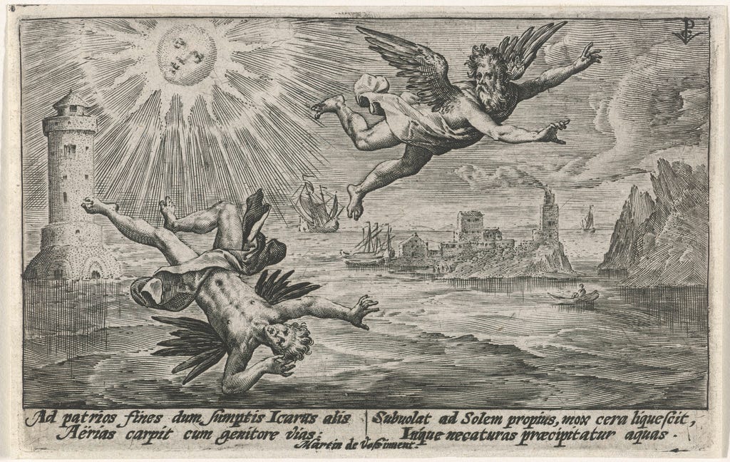 Symbols In Art: Icarus, the boy who flew too close to the sun | by ...