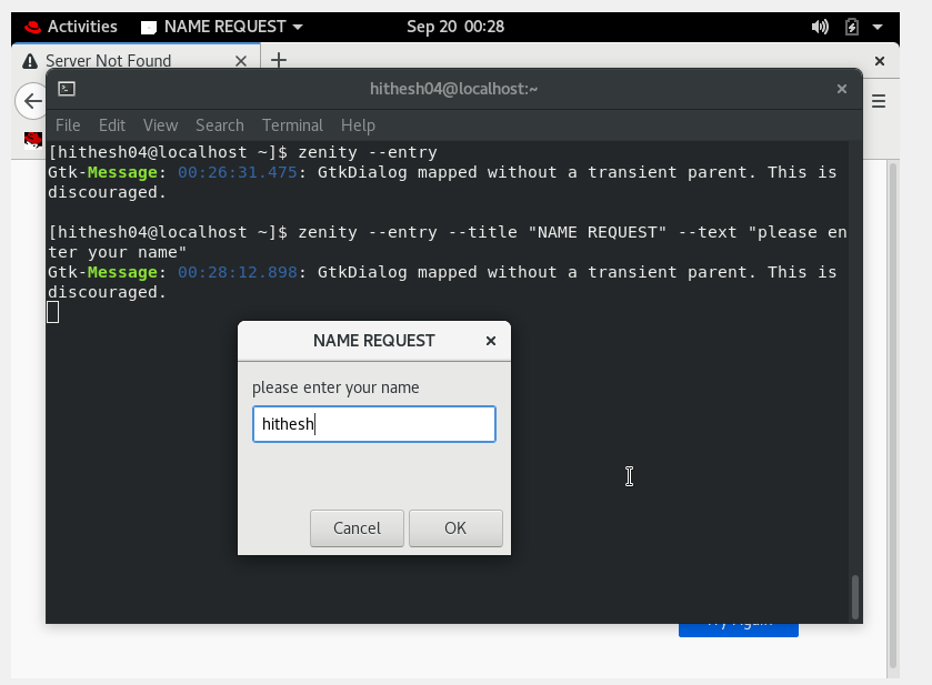Zentity Linux Command and Its Various Dialog Box | by Hithesh Kumar N ...