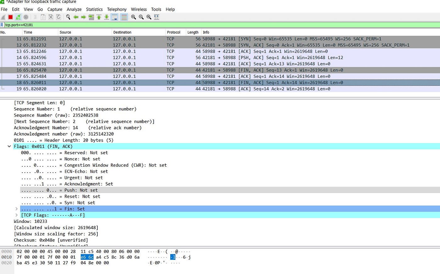 TCP Life cycle with Wireshark Demo | by Nikini Aloka | Jul, 2022 | Medium