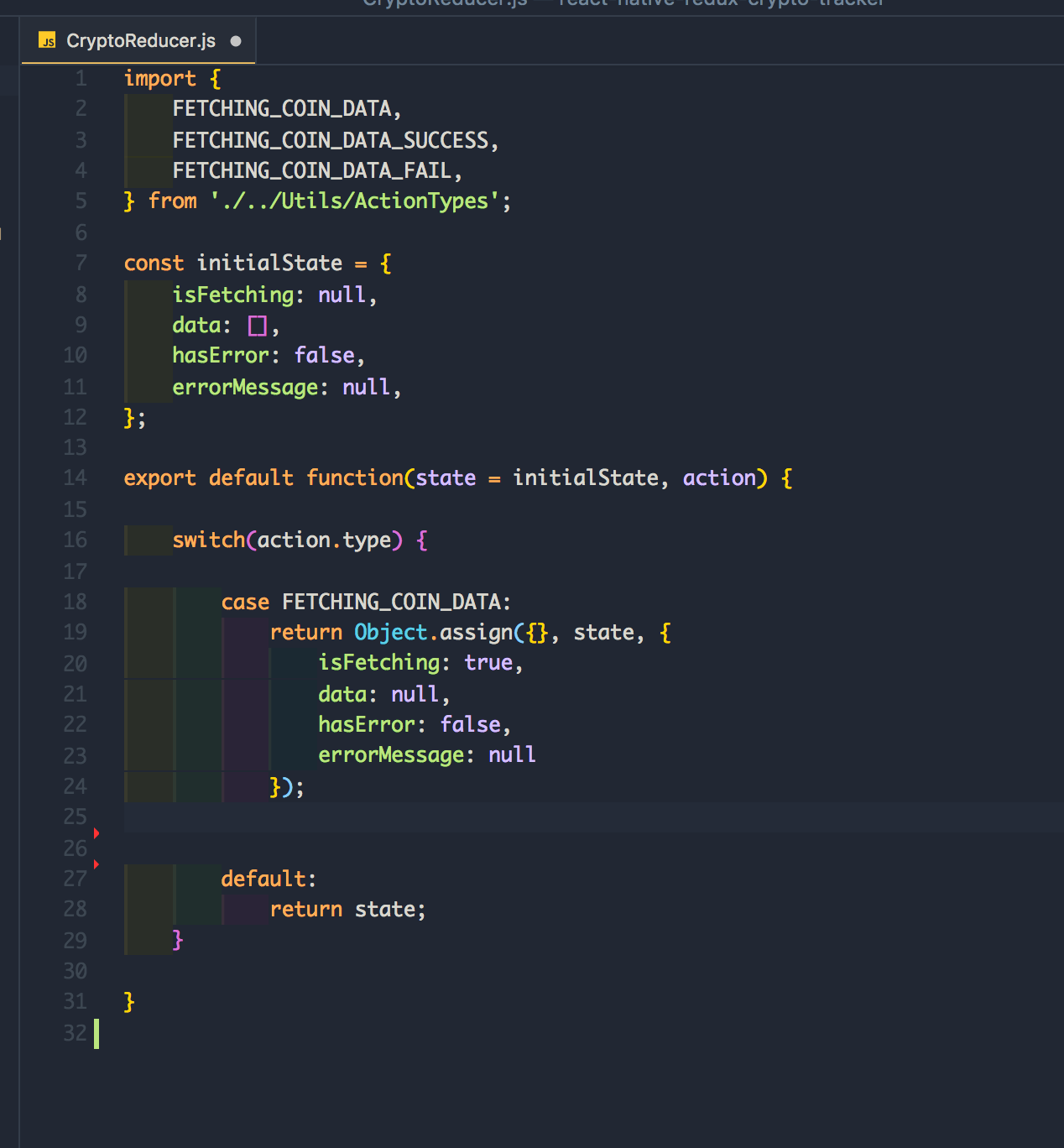 Let’s Build: Cryptocurrency Native Mobile App With React Native + Redux ...