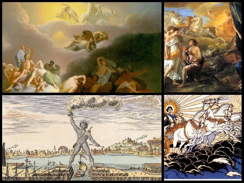 Le Soleil : Hélios, le dieu cocher | by Jean Paul Meyronneinc | Medium